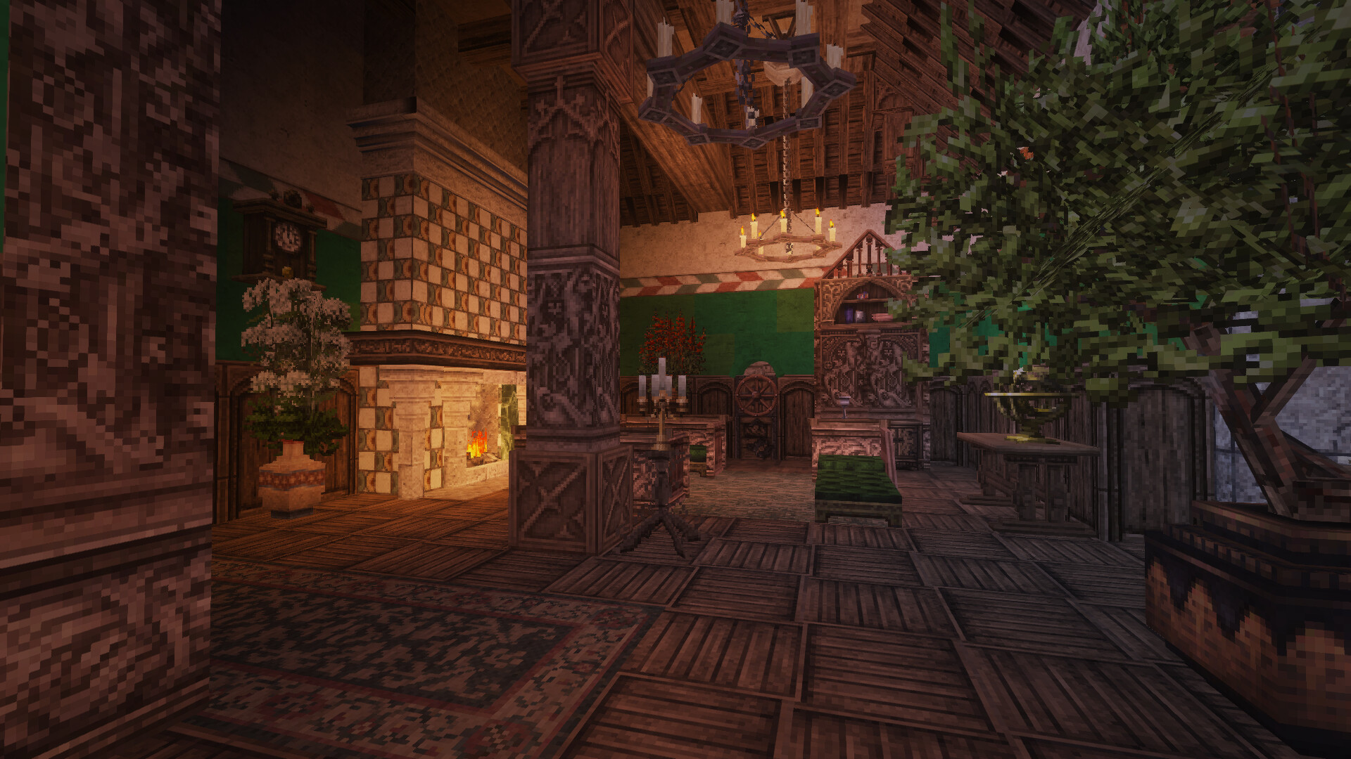 Stokesay Castle Minecraft Map