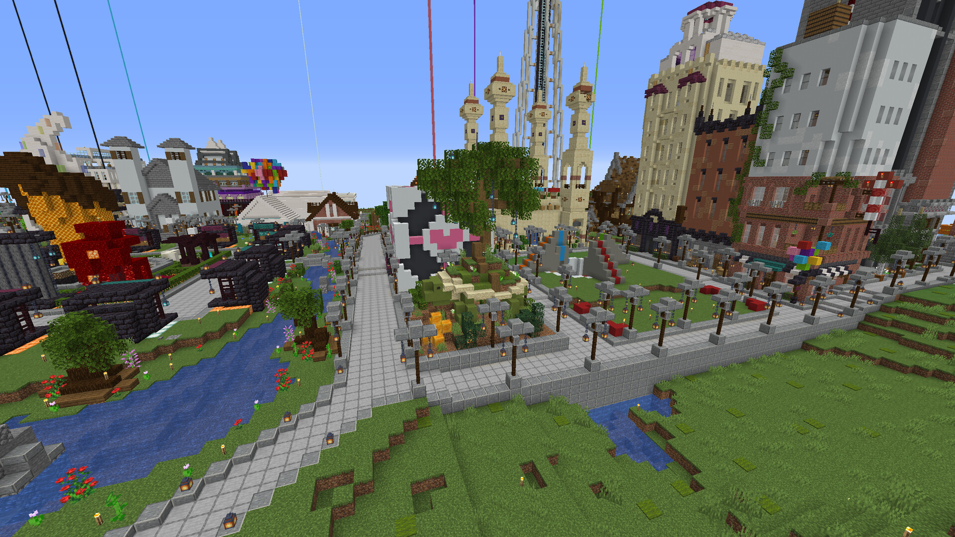 Nether Castle Base Minecraft Map