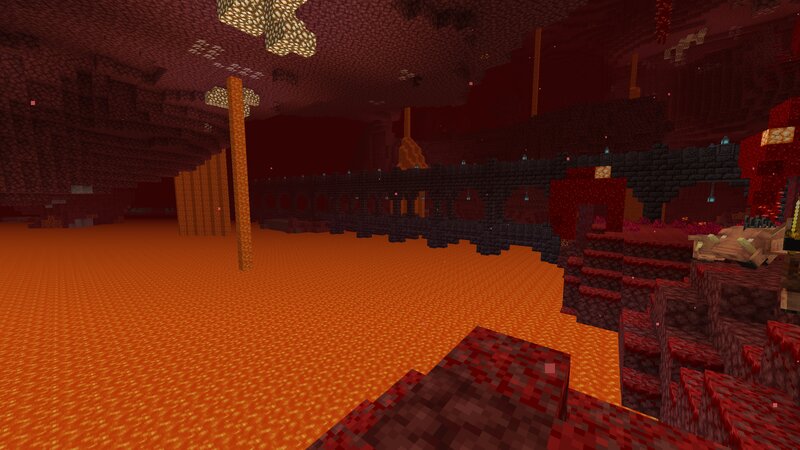 Nether Castle Base Minecraft Map