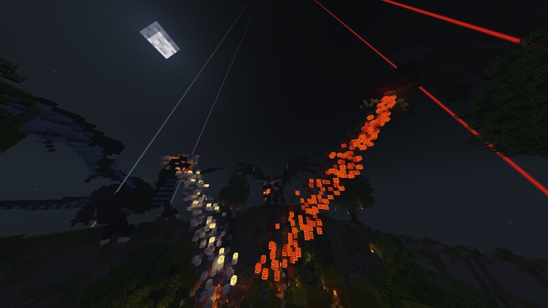 Dragon Fight Server Hub Minecraft Map
