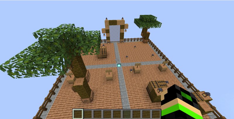 Simple Lobby For Small Server Minecraft Map