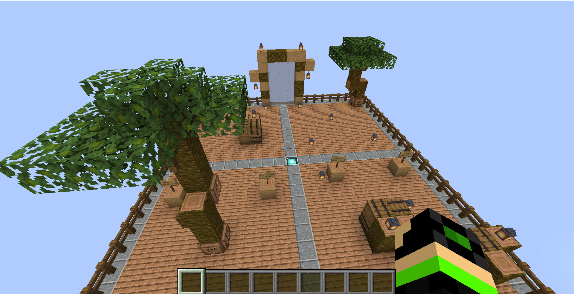 Simple Lobby For Small Server Minecraft Map