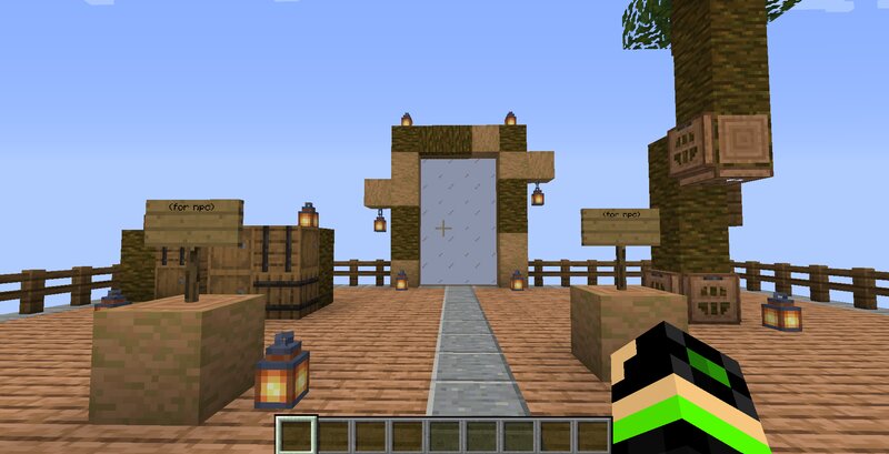 Simple Lobby For Small Server Minecraft Map