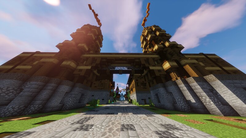 Medieval Server Spawn/Hub/Lobby (+ Download) Minecraft Map