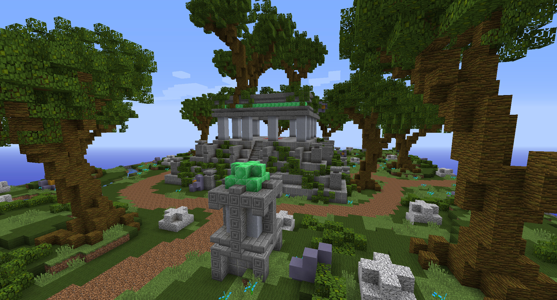 Jungle Temple KOTH [100x100] Minecraft Map