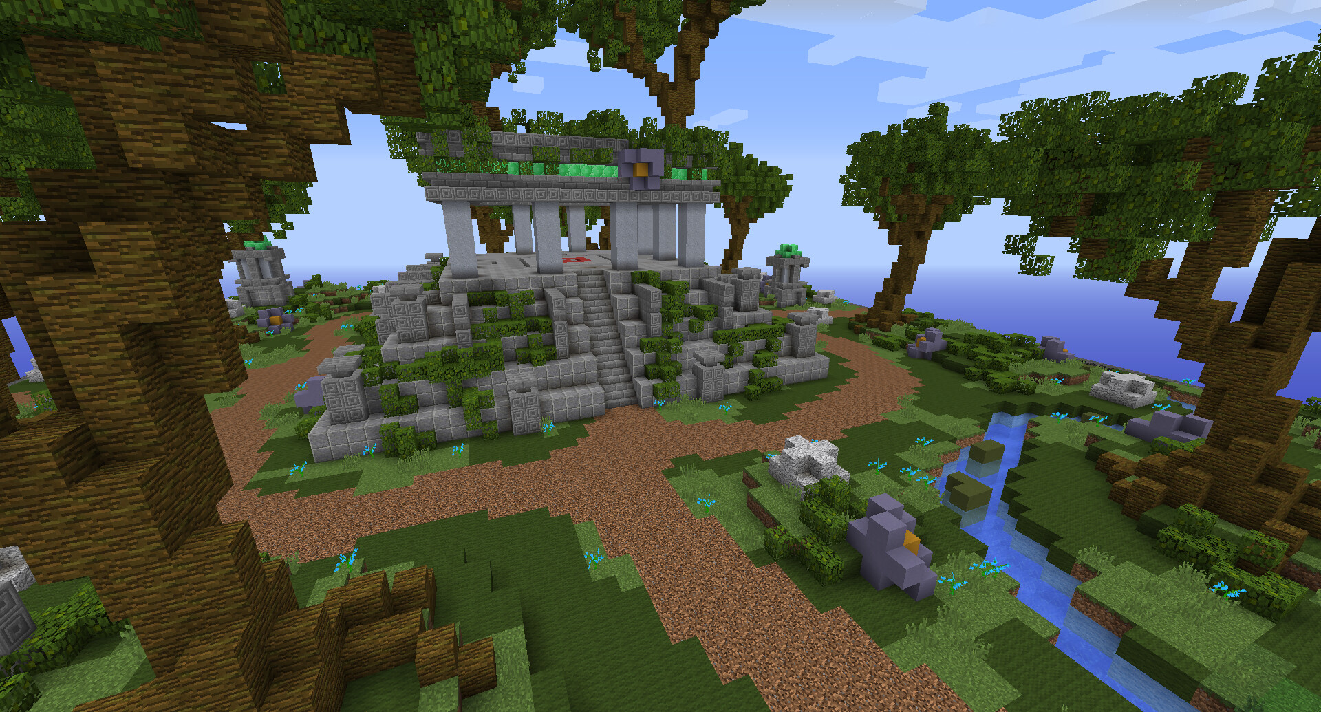 Jungle Temple KOTH [100x100] Minecraft Map