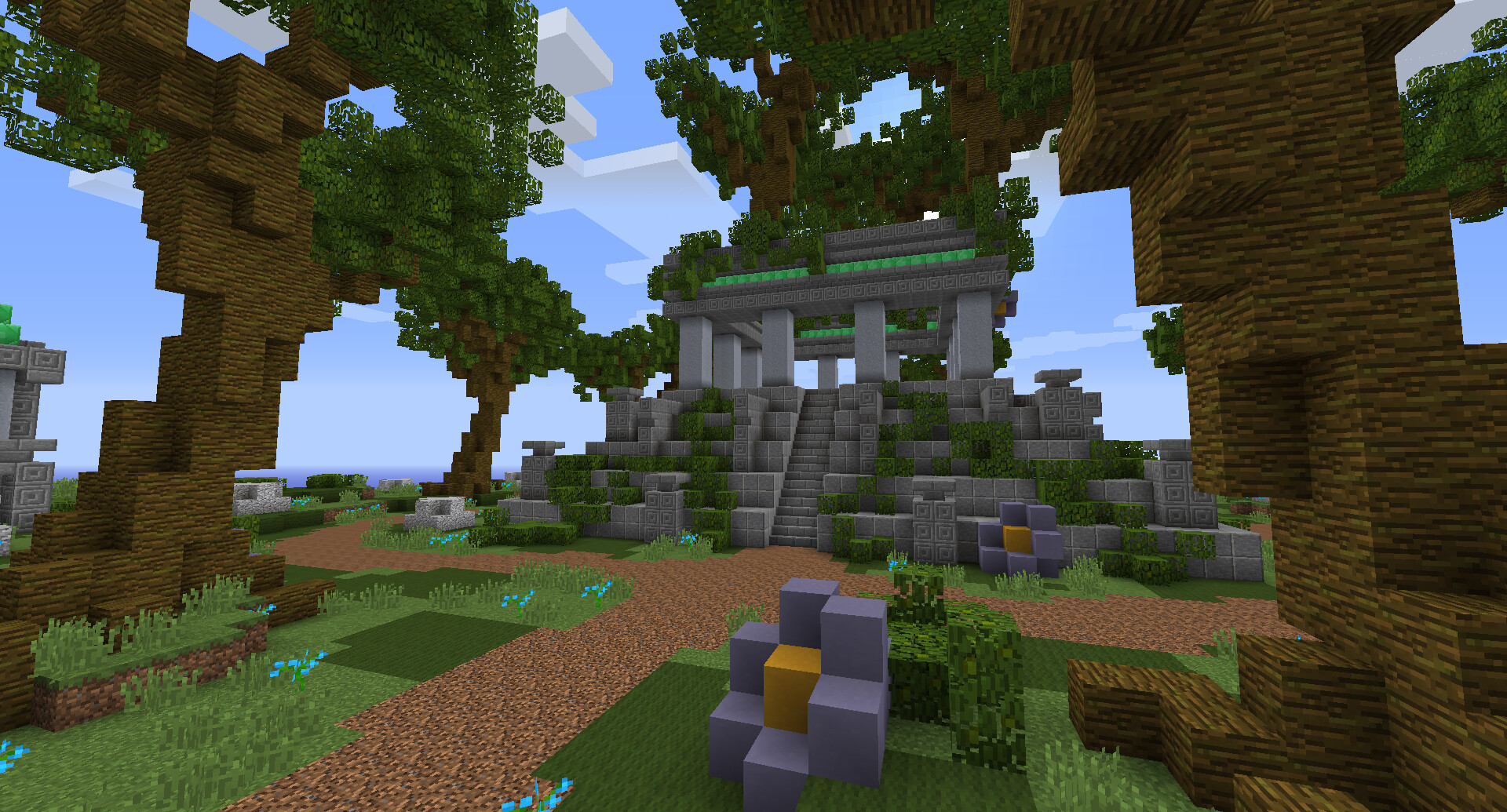 Jungle Temple KOTH [100x100] Minecraft Map