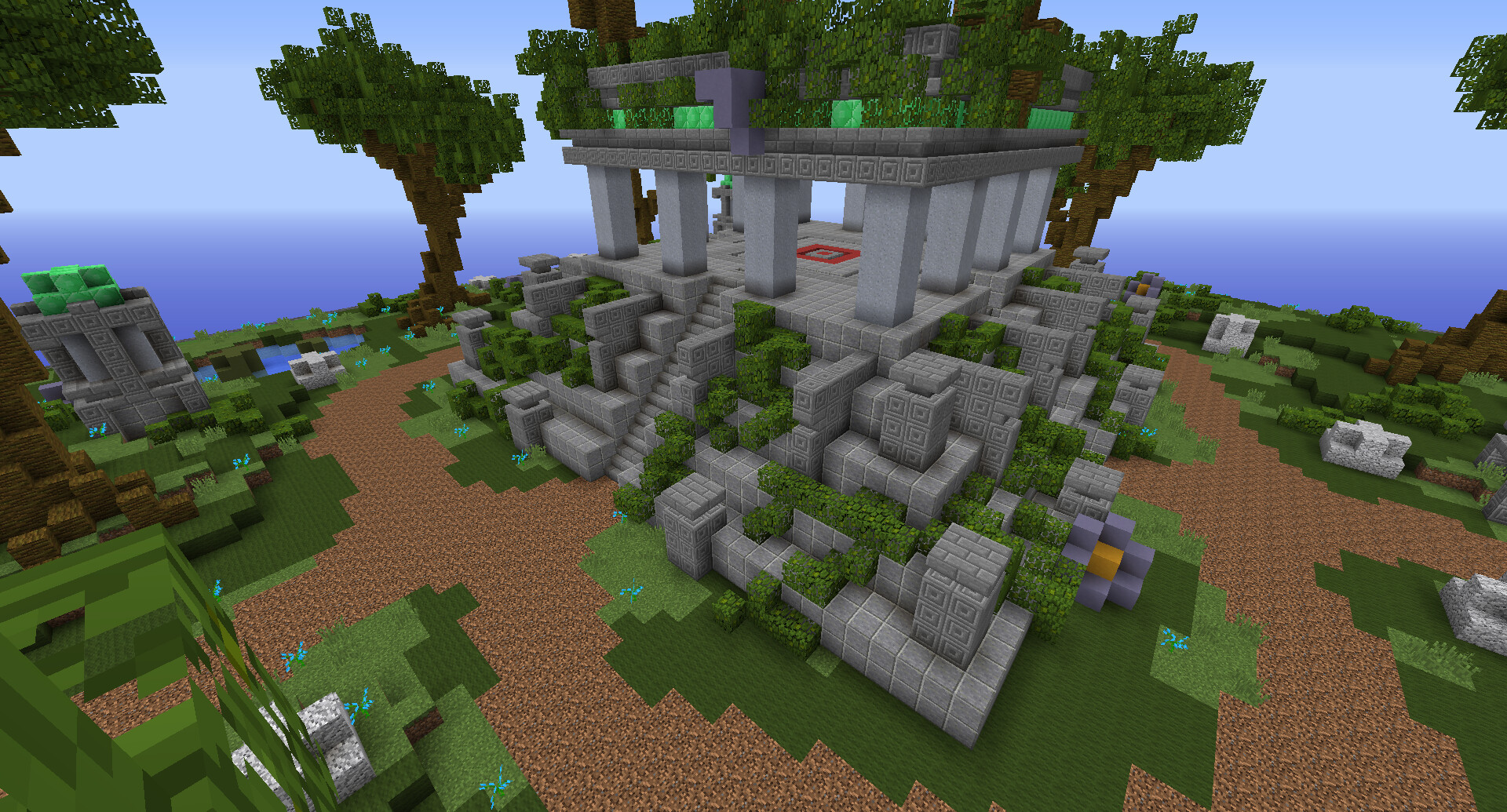 Jungle Temple KOTH [100x100] Minecraft Map