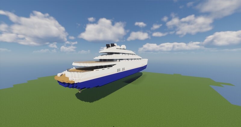 Mega Yacht Minecraft Map
