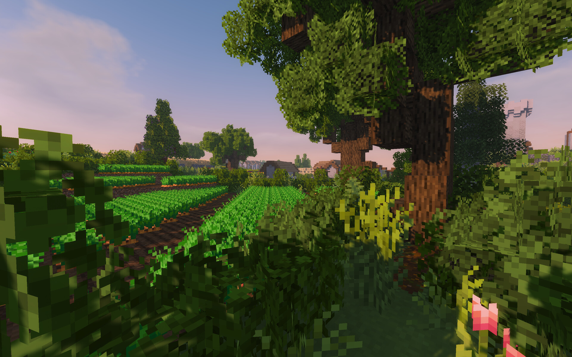 Medieval Hamlet Progress Minecraft Map