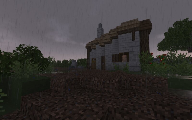 Medieval Hamlet Progress Minecraft Map