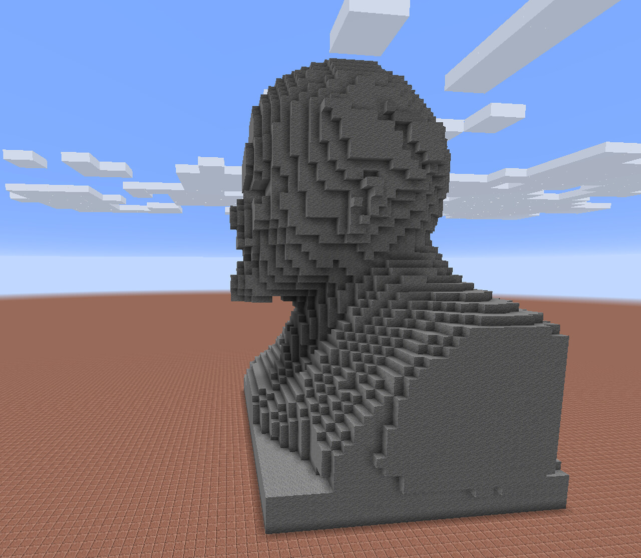 lenin statue. bust Minecraft Map