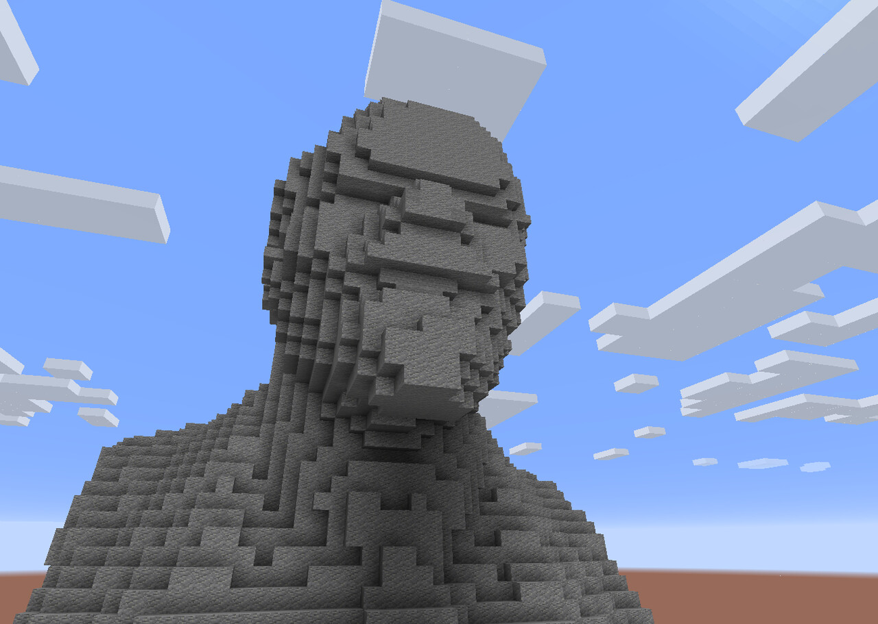 lenin statue. bust Minecraft Map