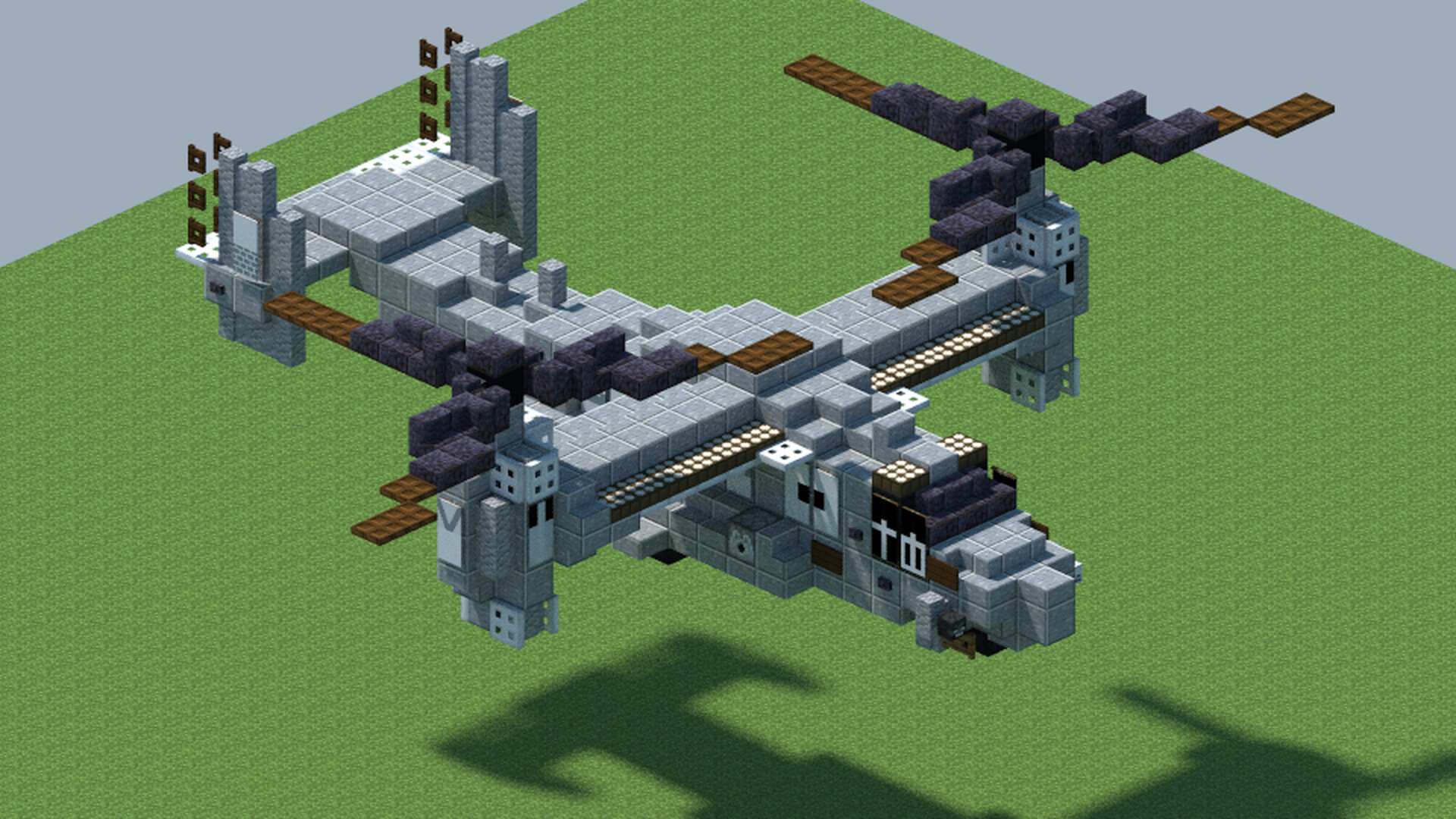 Bell Boeing V-22 Osprey, [With Download] Minecraft Map