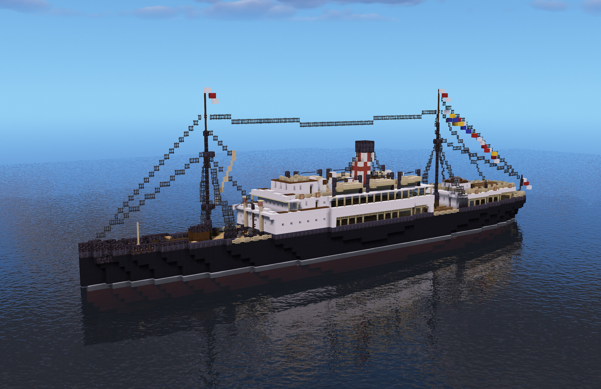 RMS Snaefell - 1900's Steam Ship Minecraft Map