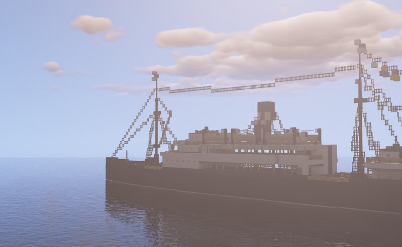 RMS Snaefell - 1900's Steam Ship Minecraft Map