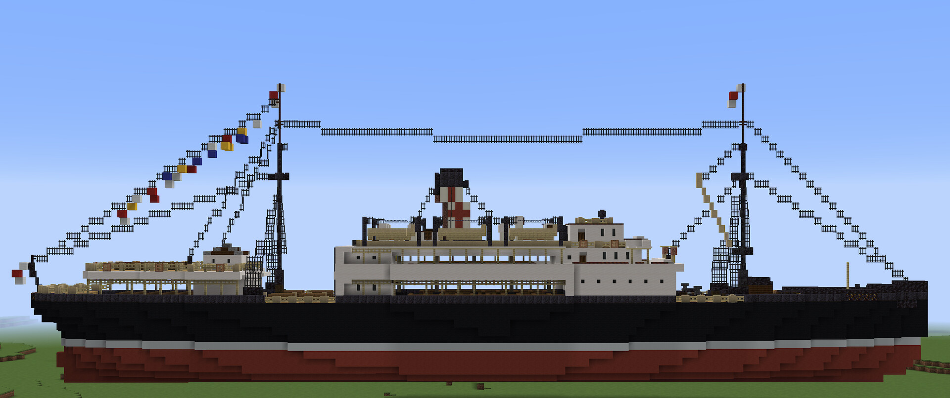 RMS Snaefell - 1900's Steam Ship Minecraft Map