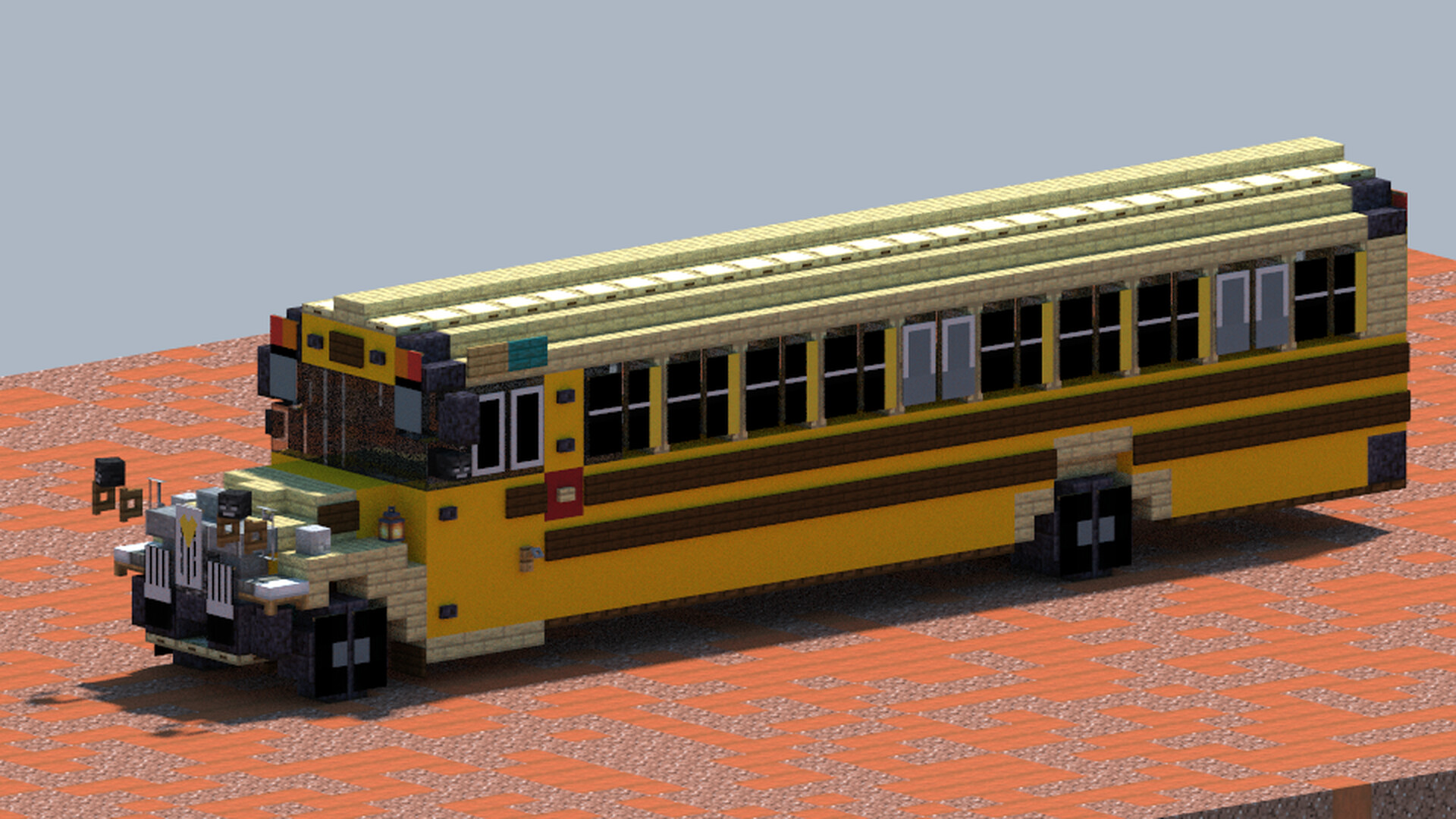 International ce300, School Bus [With Download] Minecraft Map