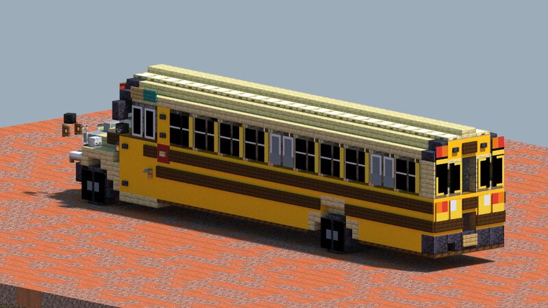 International ce300, School Bus [With Download] Minecraft Map