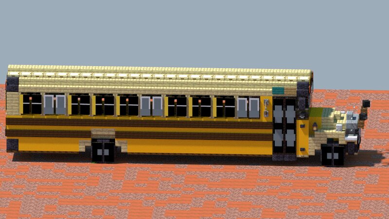 International ce300, School Bus [With Download] Minecraft Map