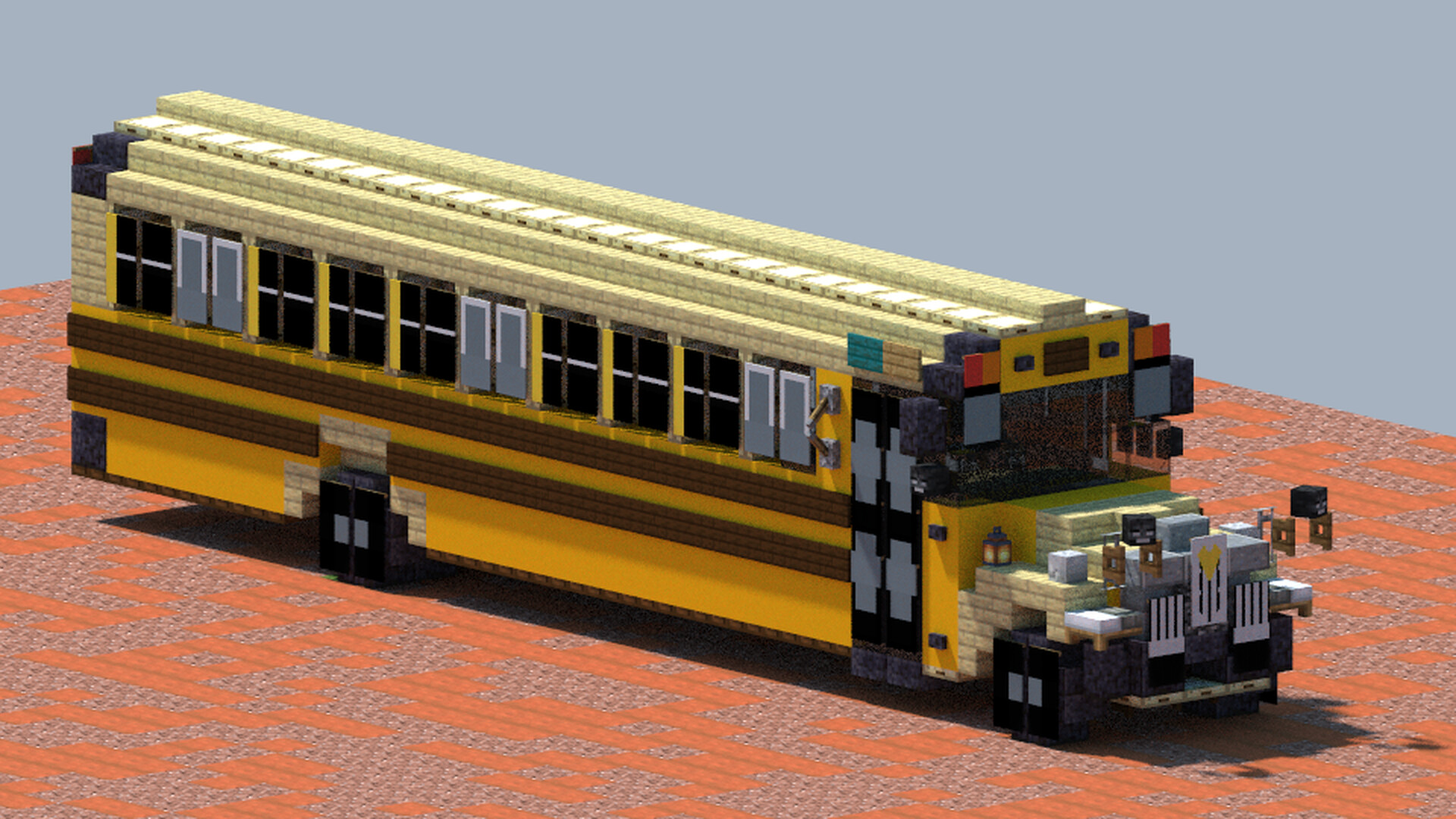International ce300, School Bus [With Download] Minecraft Map