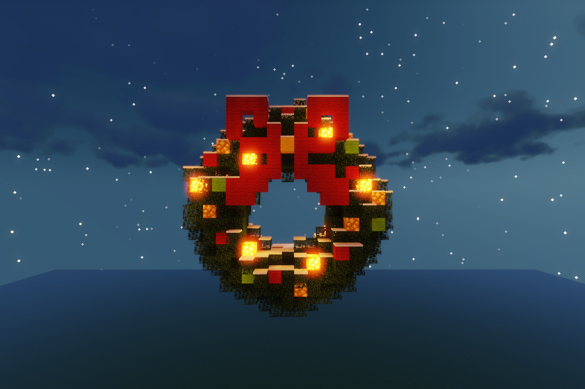 Christmas Wreath Minecraft Map