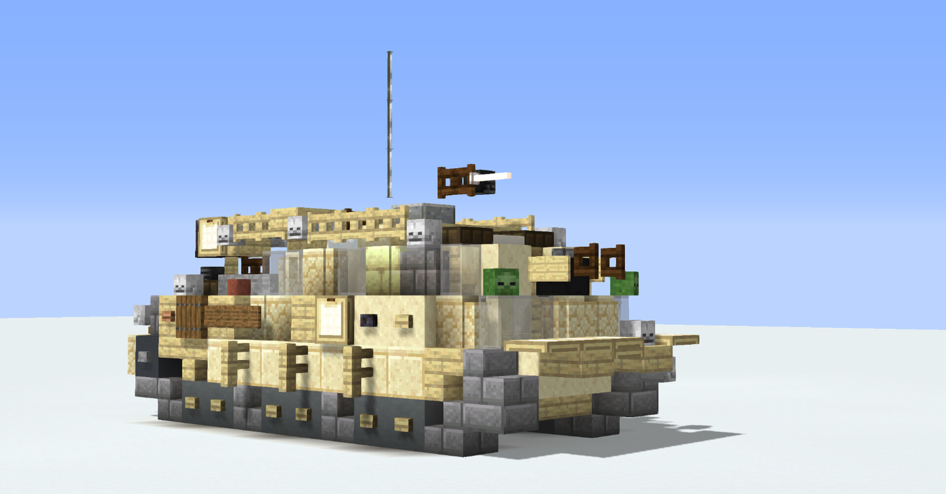 M88A2 Hercules Recovery Vehicle Minecraft Map