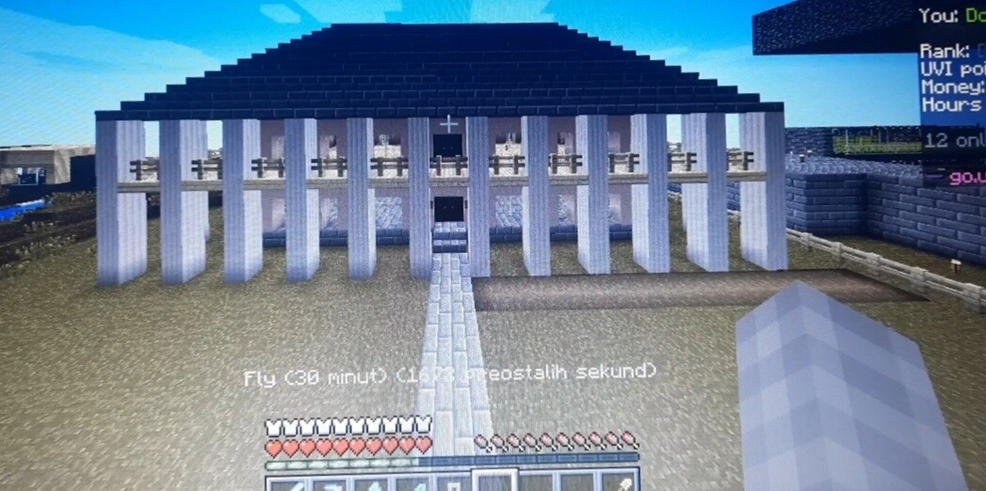 Plantation Mansion in Survival Hard Mode Minecraft Map
