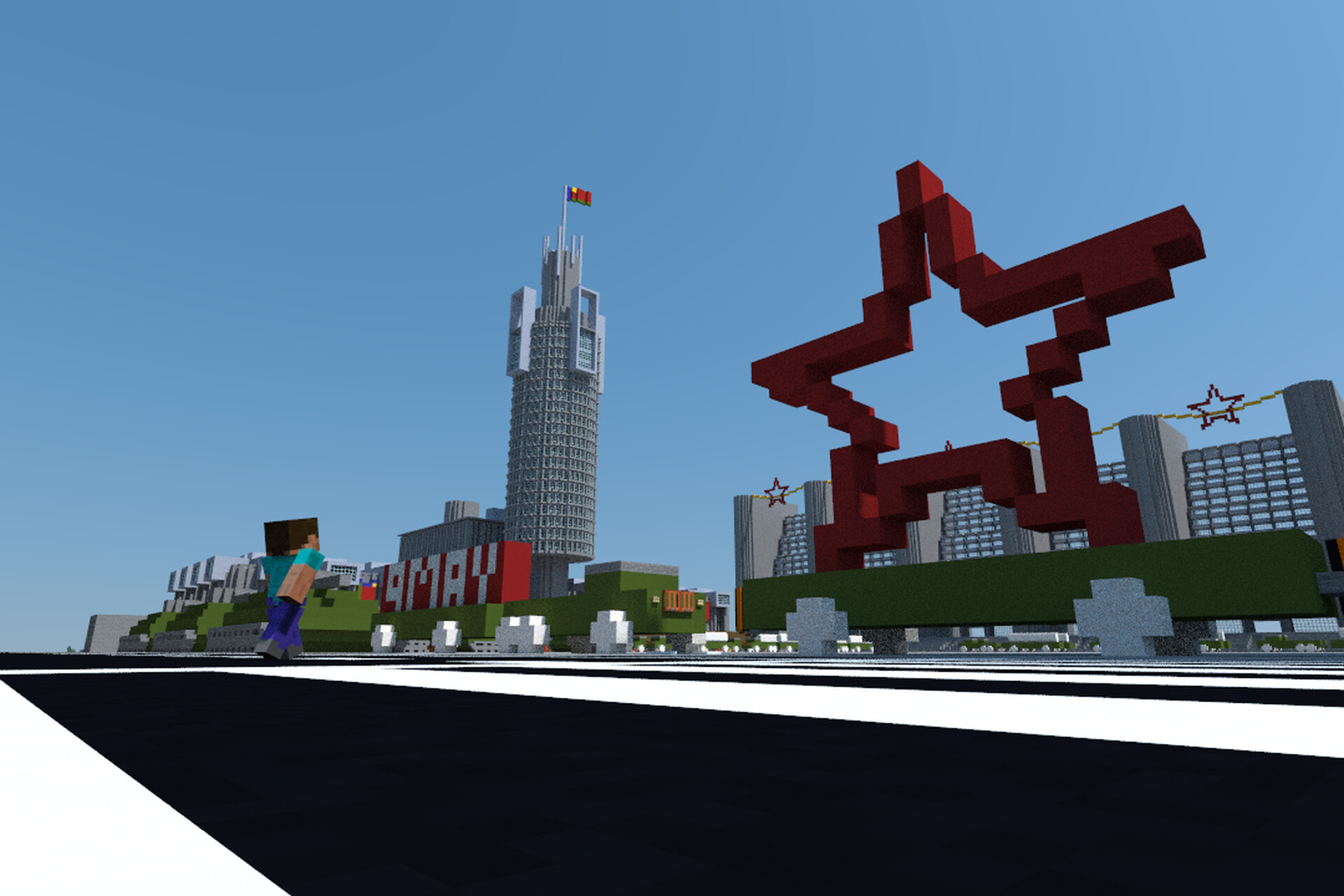 happy V day. Minecraft Map