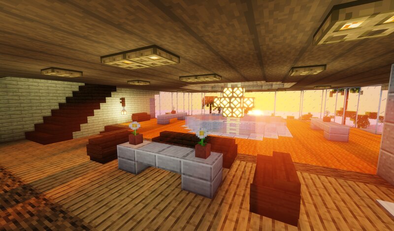 Sunset Resort Hunt Minecraft Map