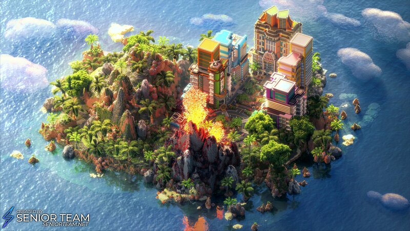 Jungle City Spawn Minecraft Map