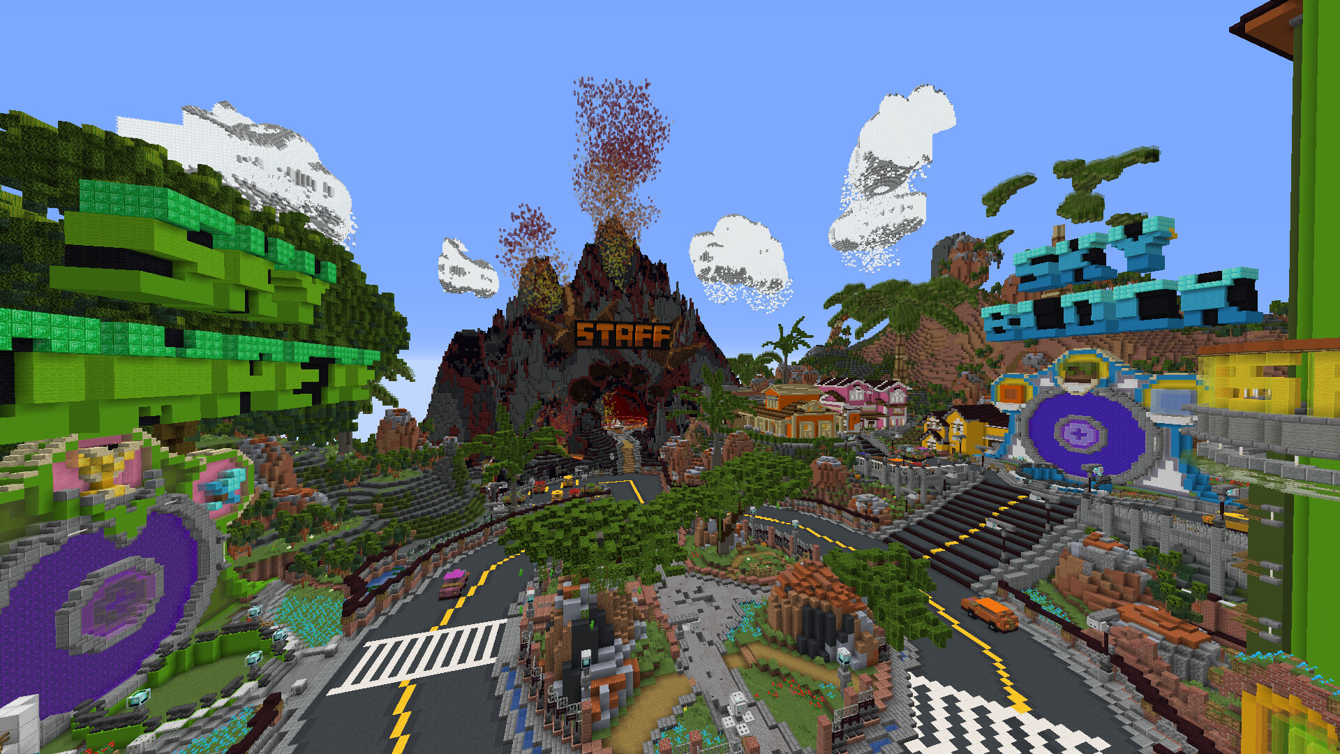 Jungle City Spawn Minecraft Map