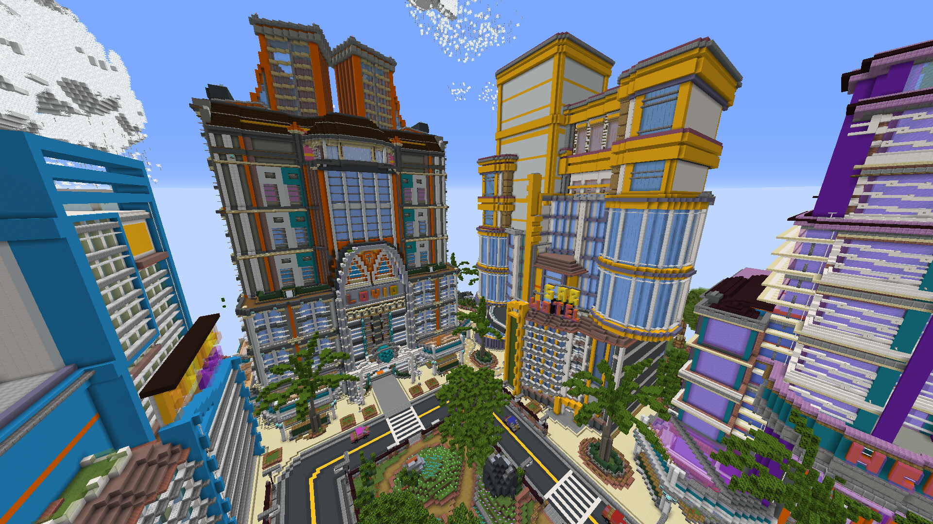 Jungle City Spawn Minecraft Map