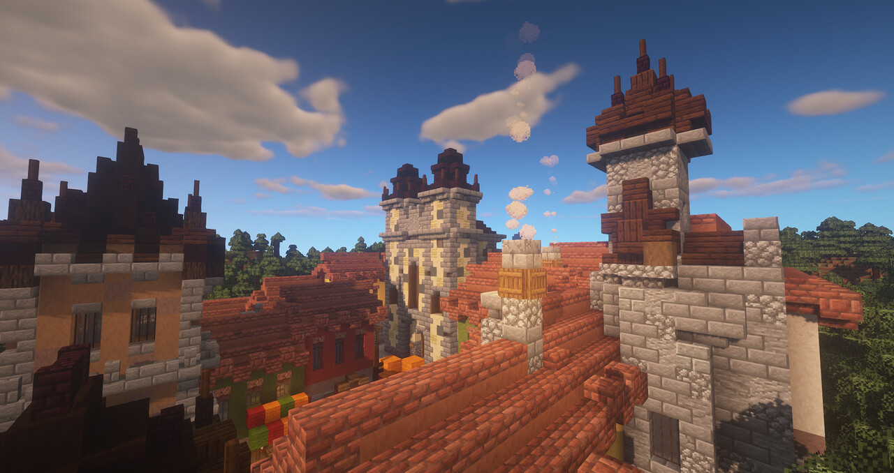 AOR, small version medieval of Prague Minecraft Map