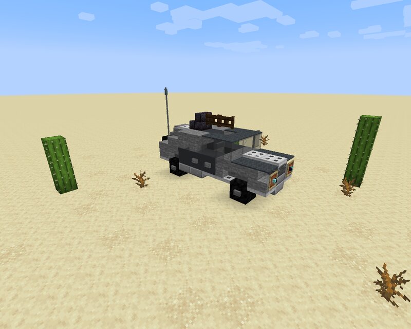 Armored car Minecraft Map