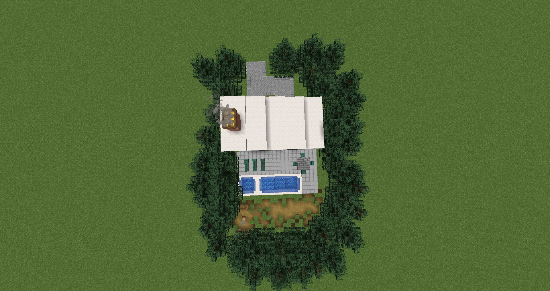 Cool Modern House!! Minecraft Map