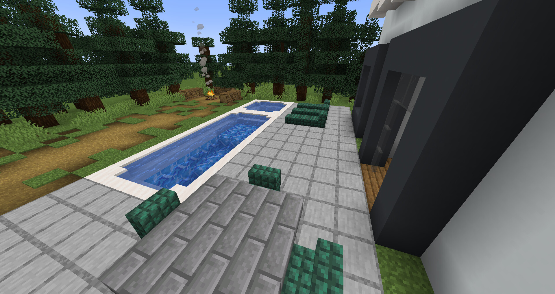 Cool Modern House!! Minecraft Map