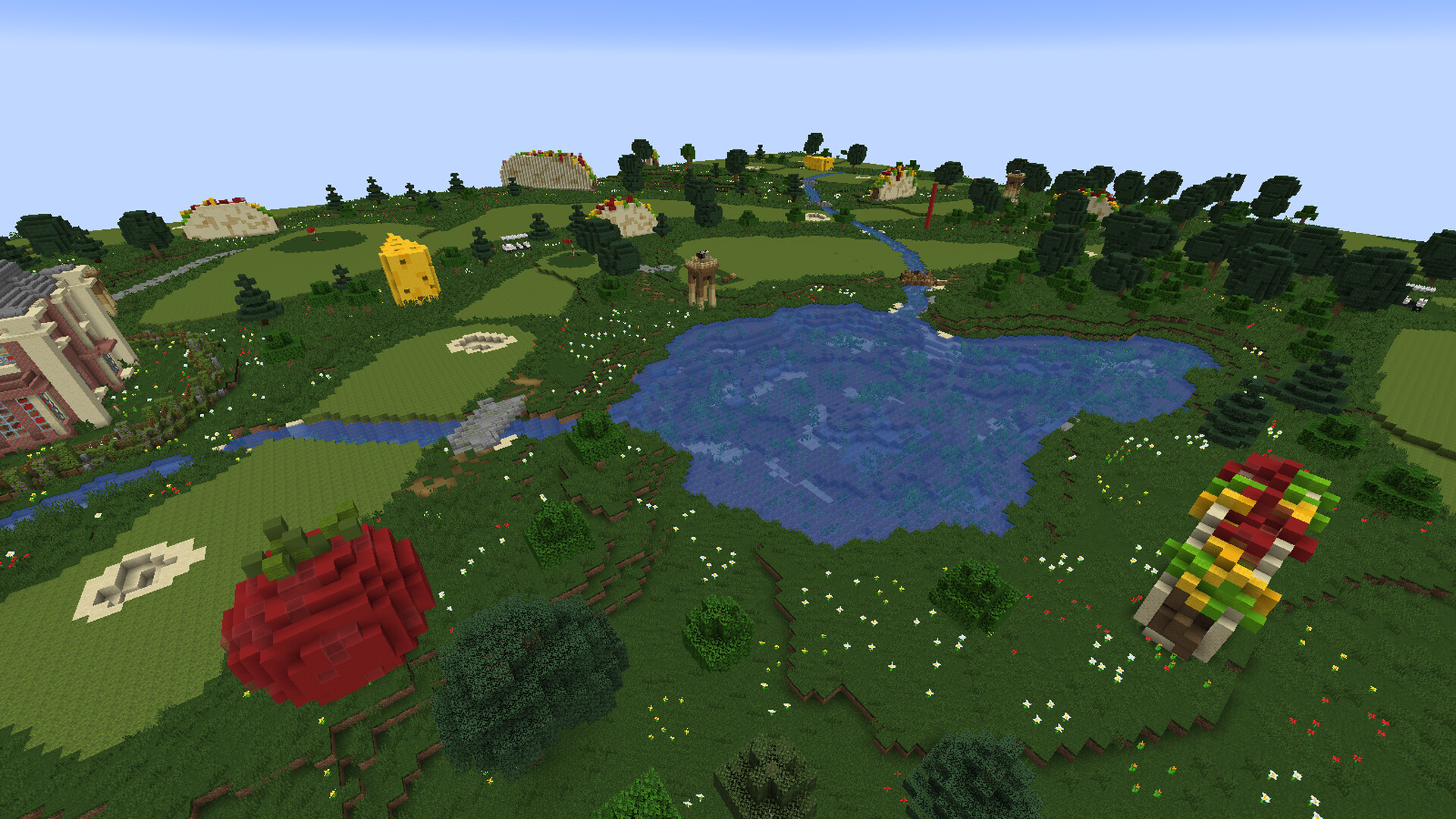 The Crispy Links Classic Golf Course Minecraft Map