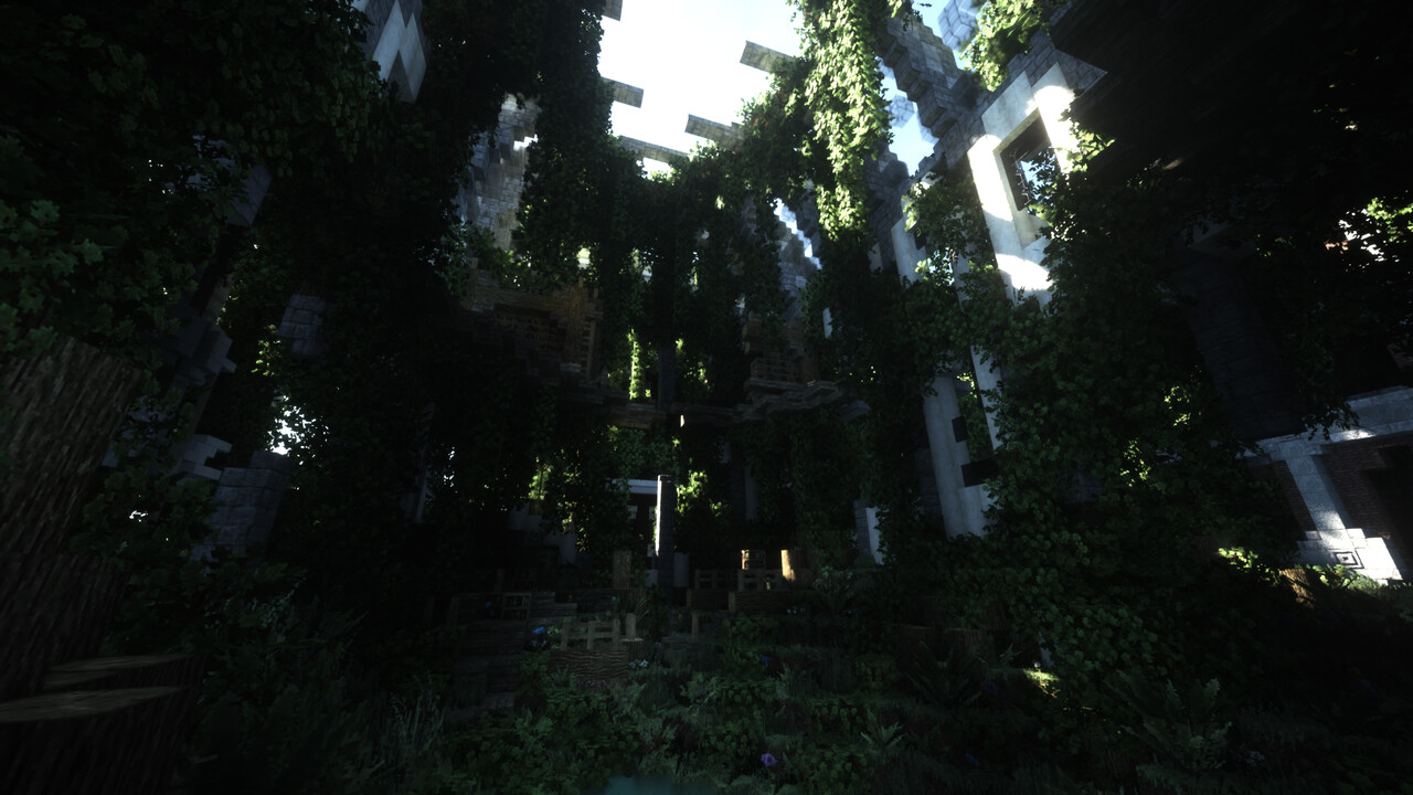Post-Apocalypse Map | The Overgrown City | V2.0 Minecraft Map