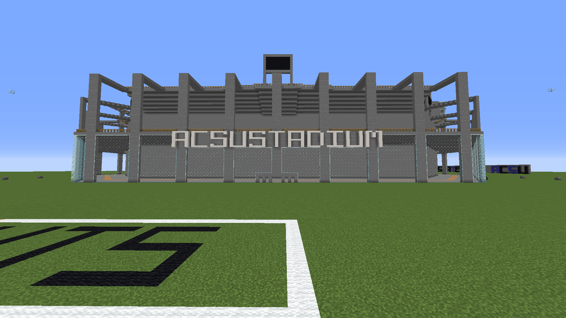 Standard College Football Stadium Minecraft Map