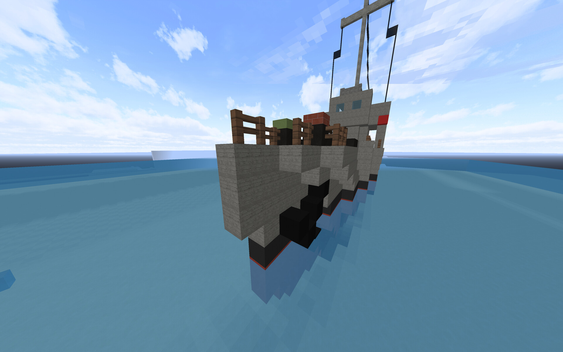 German WW1 Destroyer V-170 Minecraft Map