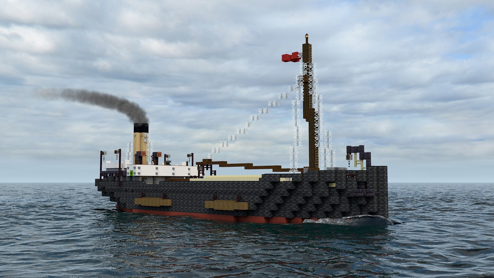 S.S. Traffic (1872) - White-Star baggage tender Minecraft Map