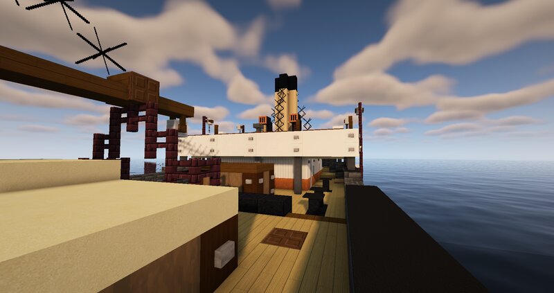 S.S. Traffic (1872) - White-Star baggage tender Minecraft Map