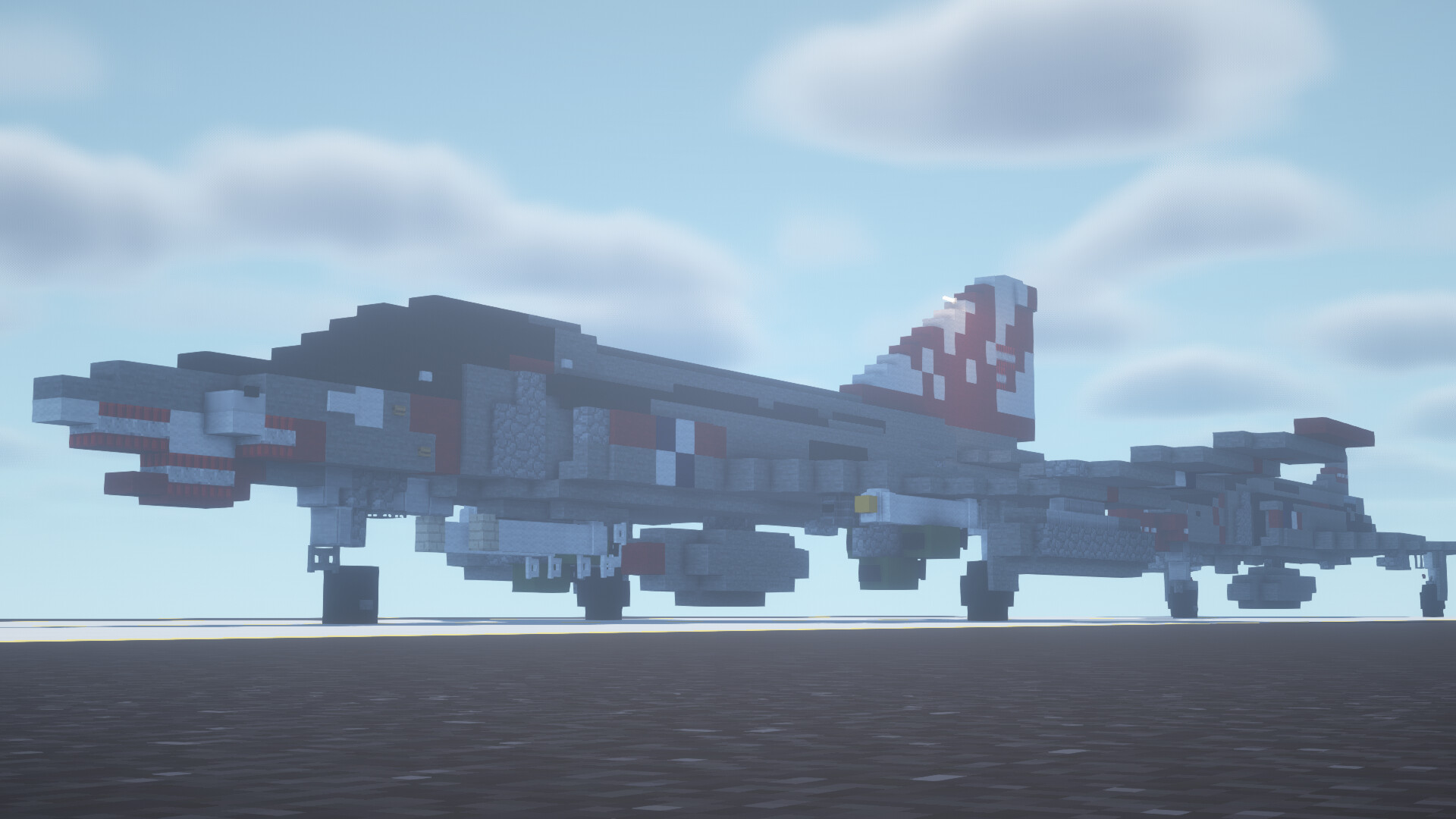 3:1 F4 Phantom II Minecraft Map