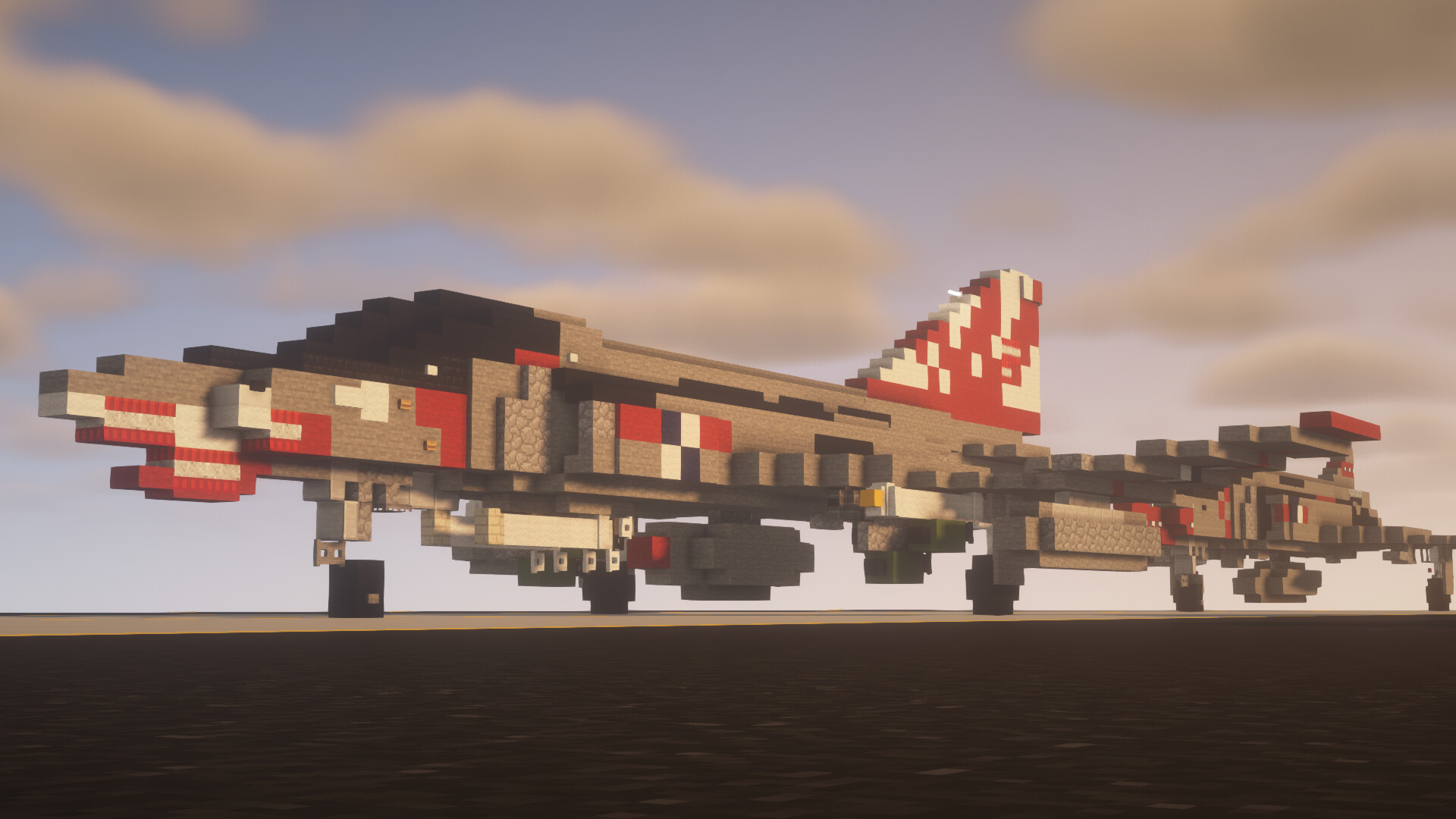 3:1 F4 Phantom II Minecraft Map