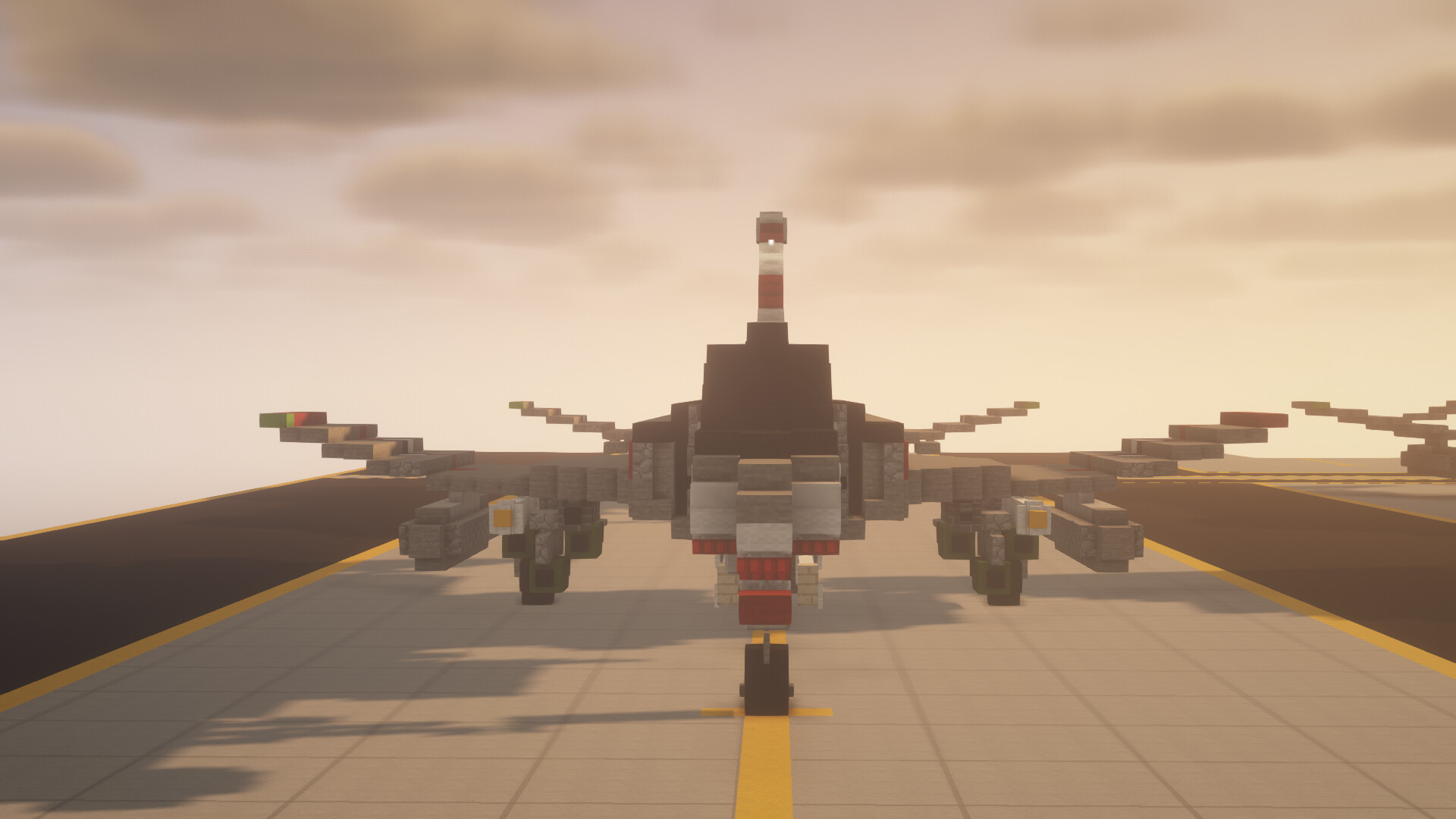 3:1 F4 Phantom II Minecraft Map