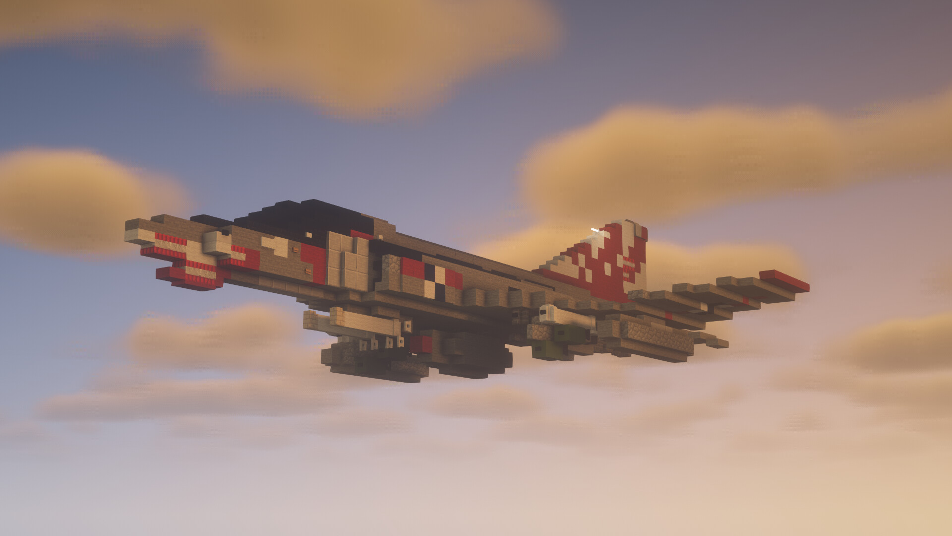 3:1 F4 Phantom II Minecraft Map