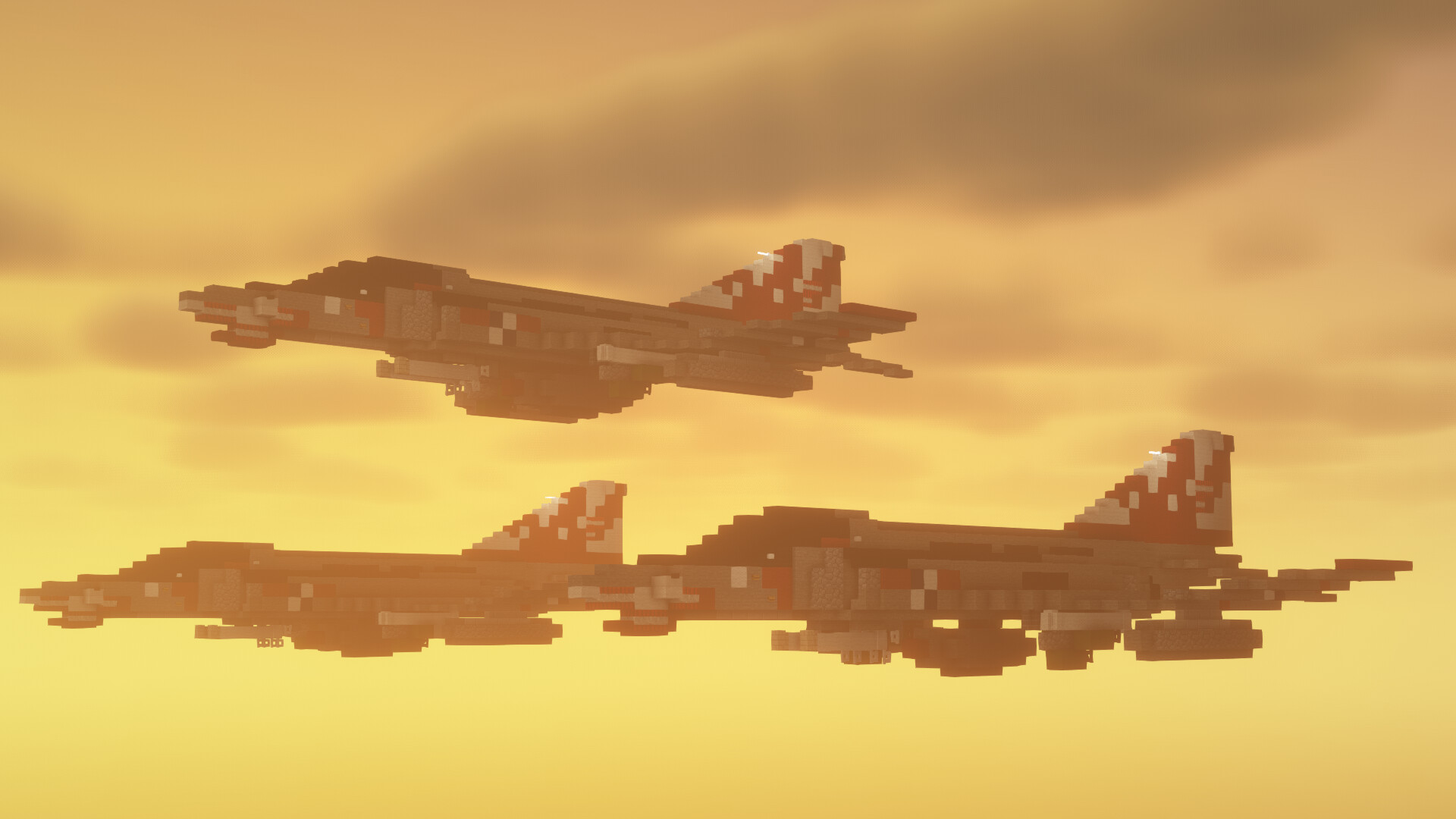 3:1 F4 Phantom II Minecraft Map