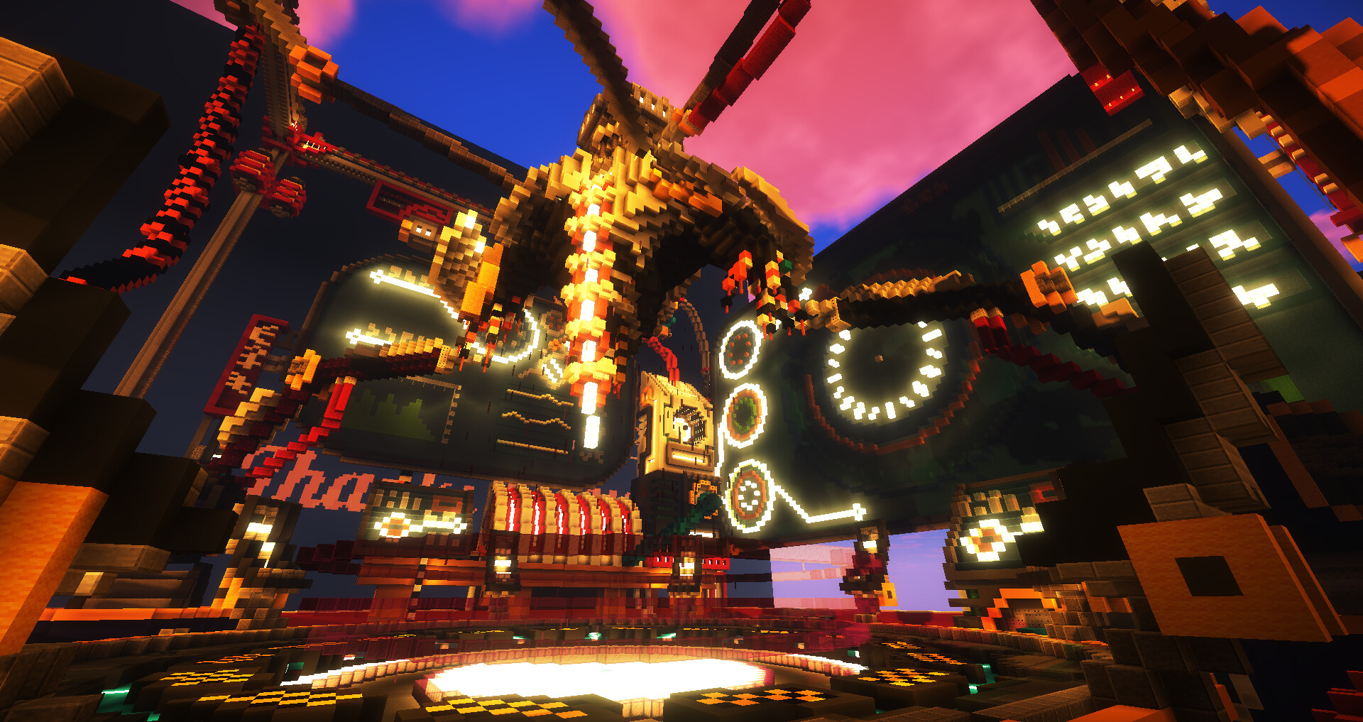 Hanka Corp. Robot's Factory Minecraft Map