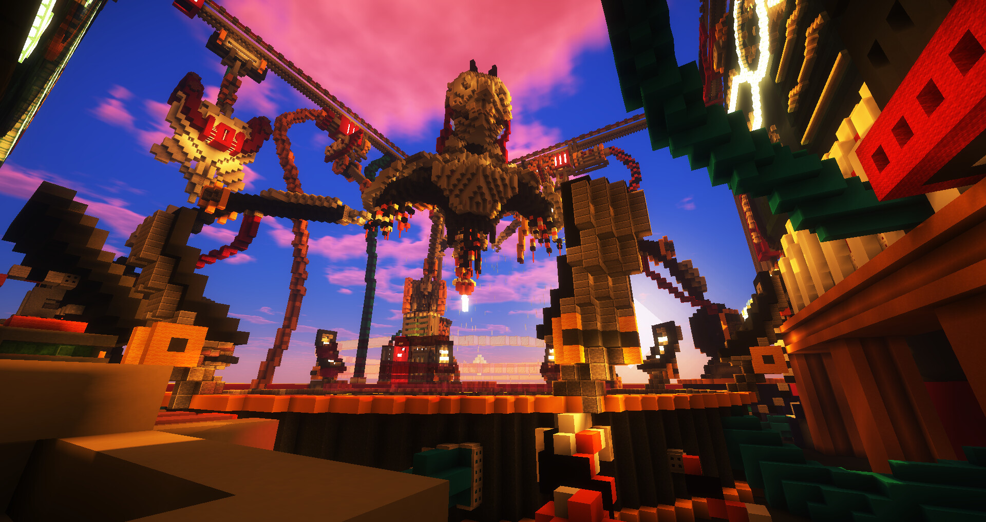 Hanka Corp. Robot's Factory Minecraft Map